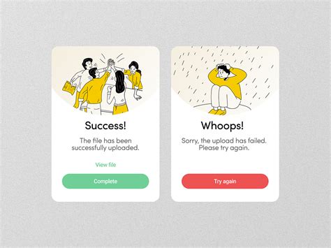 Flash Message Daily UI Behance