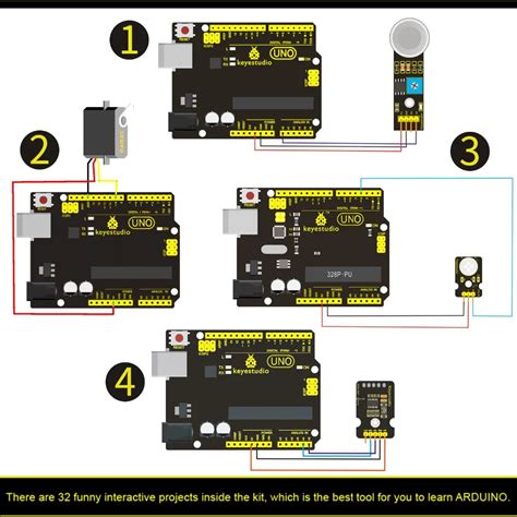 Keyestudio Super Starter Kit UNO R For Arduino Education Circuitmix