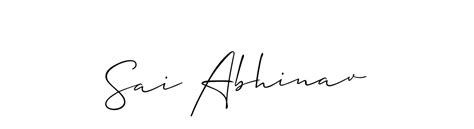 87 Sai Abhinav Name Signature Style Ideas Wonderful Autograph