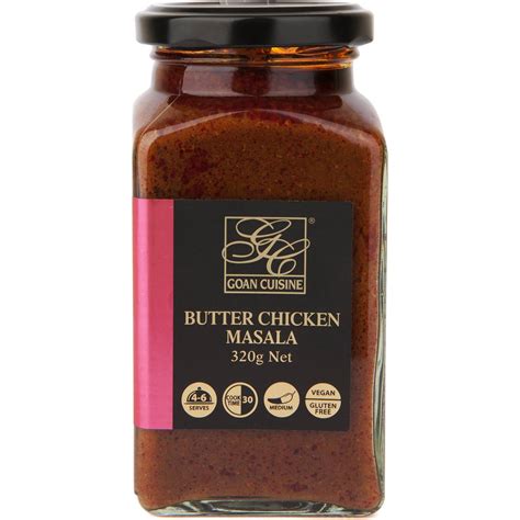 Goan Cuisine Butter Chicken Masala 320g Woolworths
