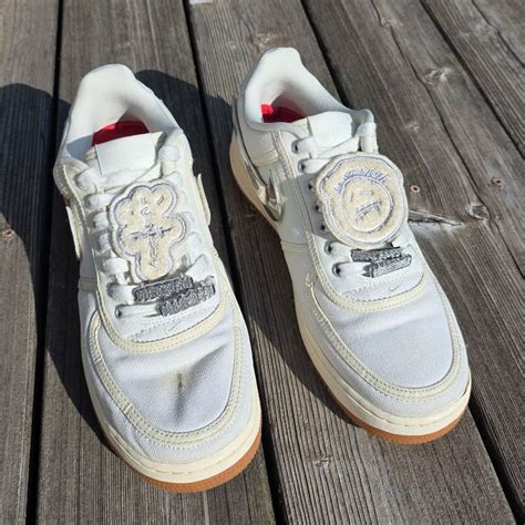 Nike × Travis Scott Nike Air Force 1 Low Travis Scott Sail Grailed