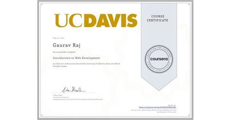 Gaurav Raj On Linkedin Completion Certificate For Introduction To Web