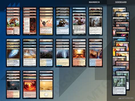 Pioneer WUR Control Deck By Okada Takuya MTG DECKS