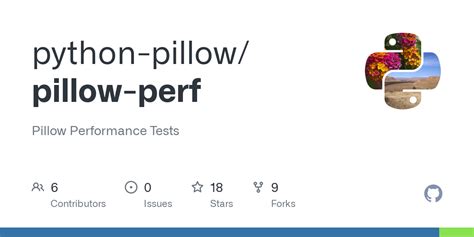 Github Python Pillow Pillow Perf Pillow Performance Tests