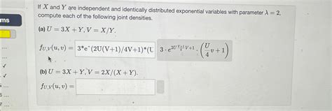 solved if x ﻿and y ﻿are independent and identically