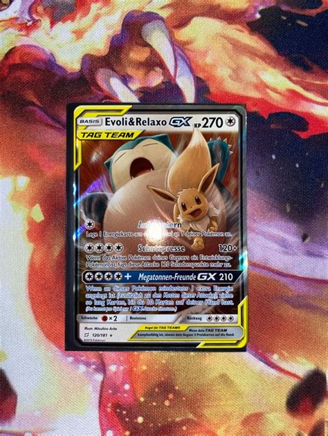 Evoli And Relaxo Gx Tag Team 120181 Kaufen Auf Ricardo
