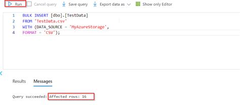 Bulk Loading Data To Azure Sql