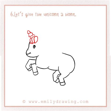 How To Draw A Unicorn Emily Drawing