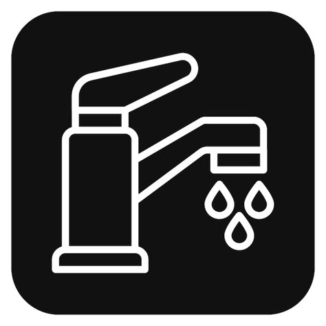 Premium Vector Faucet Vector Illustration