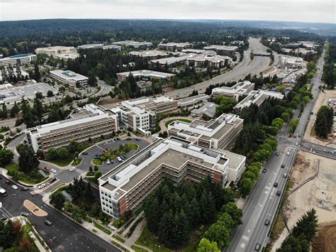 Redmond Microsoft Campus Project Multiple Under Construction