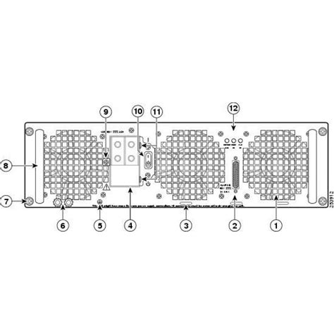 Cisco Asr1013 06 Pwr Dc Asr 1000 Series 1600w Dc Power Supply For Asr 1013 1006