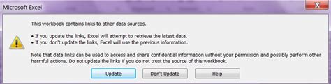This Workbook Contains Links To Other Data Sources Excel Solved