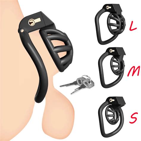 БДСМ Мужская клетка целомудрия для пениса Набор клеток целомудрия для маленьких птиц Пояс с 3