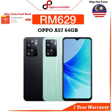 Oppo A Gb Gb Rom Gb Ram Original Malaysia Set Shopee Malaysia