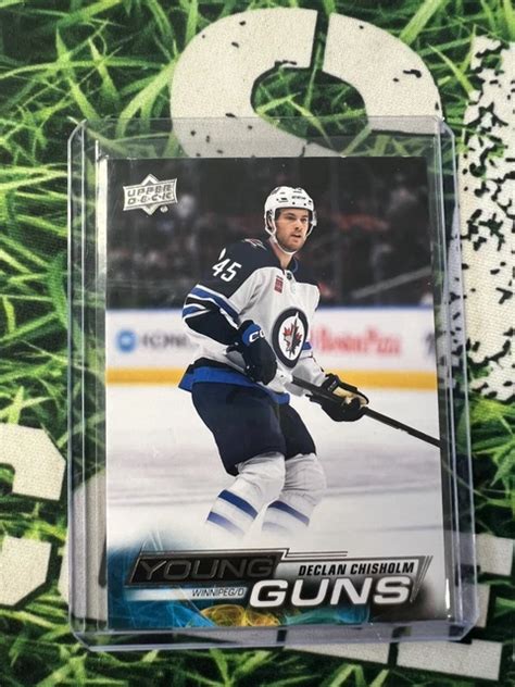 2022 23 Young Guns Declan Chisholm Rookie Winnipeg Jets 486 Eur 3 36 Picclick It