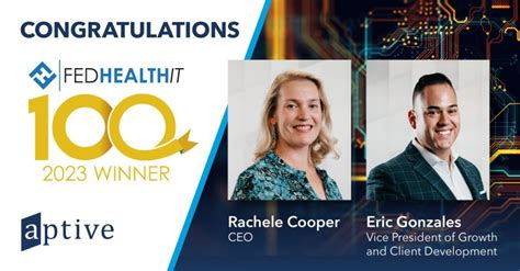 Aptive Resources On Linkedin Fedhealthit100 Fhit100 Fedhealthit
