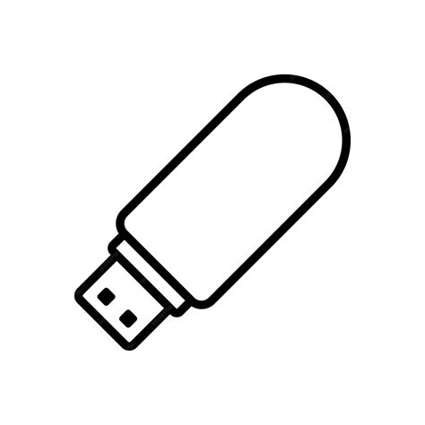 Premium Vector Flash Disk Icon Vector Design Template In White Background