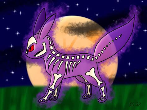 Ghost Eeveelution By Rayray25 On Deviantart