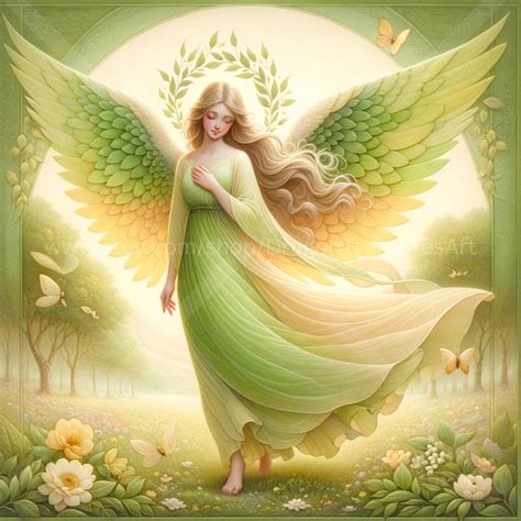 Nature Angel Download Digital Art Instant Downloadable Wallpaper