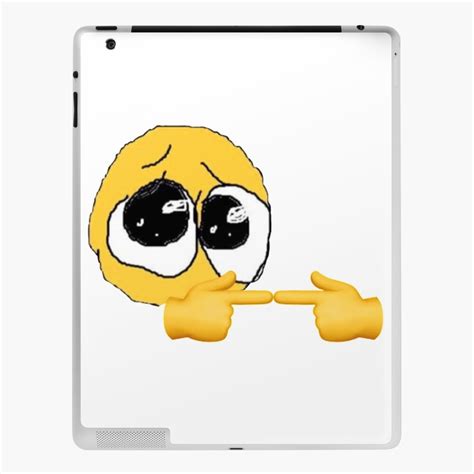 Shy Face Emoji Ipad Case And Skin By Gonzine Redbubble