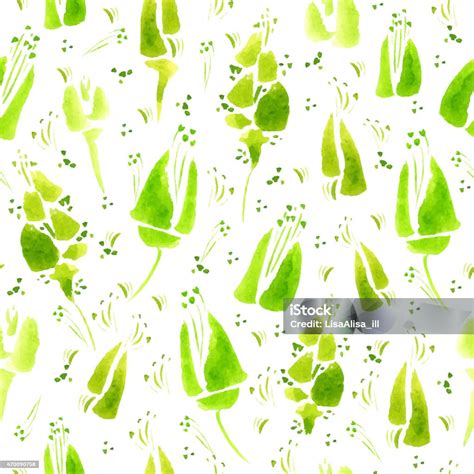 Watercolor Floral Seamless Pattern向量圖形及更多2015年圖片 2015年 夏天 大自然 Istock