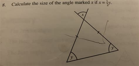 Calculate The Size Of The Angle Marked X If StudyX