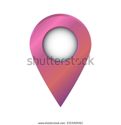 Location Pin Map Pin Flat Icon Stock Vector Royalty Free 1954309465
