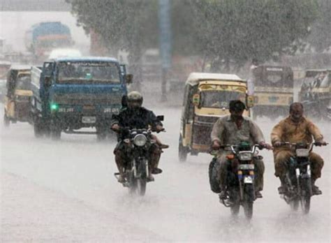 Karachi Weather Update Rain Thunderstorm In Port City Today