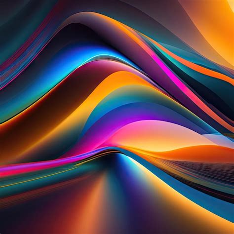 Premium AI Image Abstract Light Background Generative AI