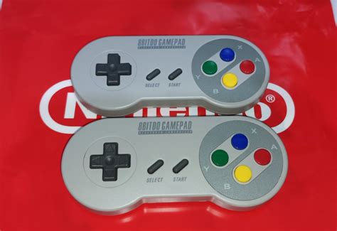 8bitdo Controllers Sfc30 Bundle Video Gaming Gaming Accessories