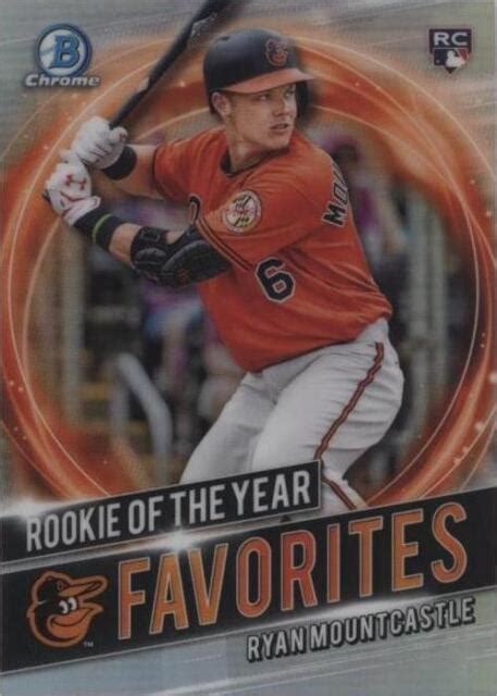 2021 Bowman Rookie Of The Year Favorites Rry Rm Ryan Mountcastle Rc