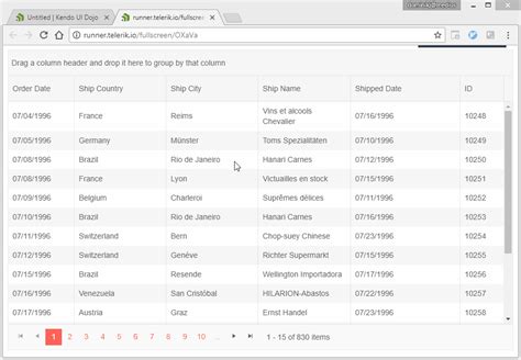 Grid Grouping Does Not Work Issue 600 Telerik Kendo Theme Default