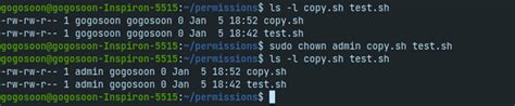 File Permissions In Linux How To Use The Chown And Chgrp Commands