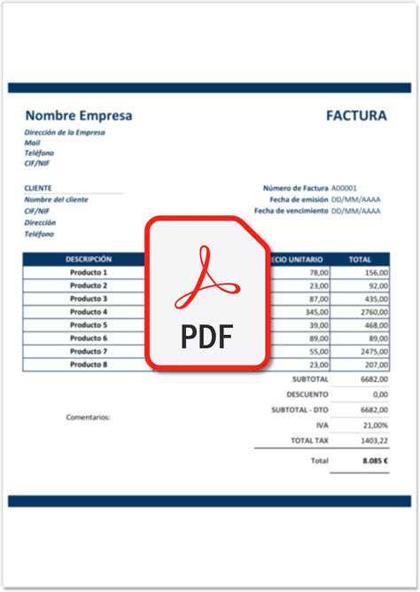 Plantilla Factura Autonomo Plantillas Factura Riset Vrogue Co