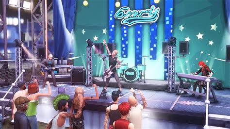 The Sims 4 Stop Motion Tour Bus Concert Stage Rock Concert