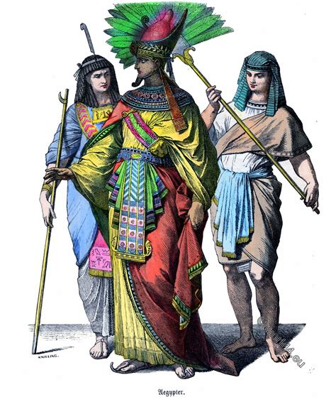 Assyrian Egyptians And Medes Costumes In Pre Christian Times