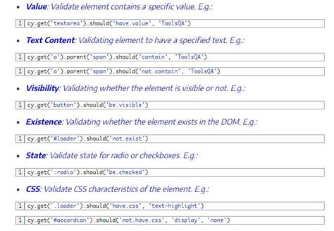 cypress assertions assertions are the validation steps… by g paul