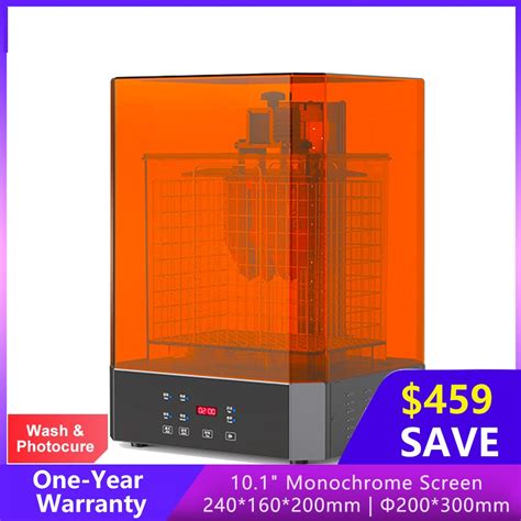 2022 최신 3d 프린터 10 1 인치 단색 대형 세척 및 광 경화 Lcd Uv 수지 프린터 빠른 3d 인쇄 Sla 3d 프린터 Aliexpress