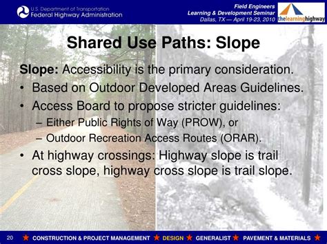 Ppt Designing For Nonmotorists Shared Use Paths Powerpoint