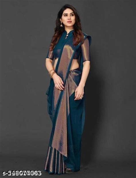Banarasi Dola Silk Mint Green Embroidered Saree With Blouse