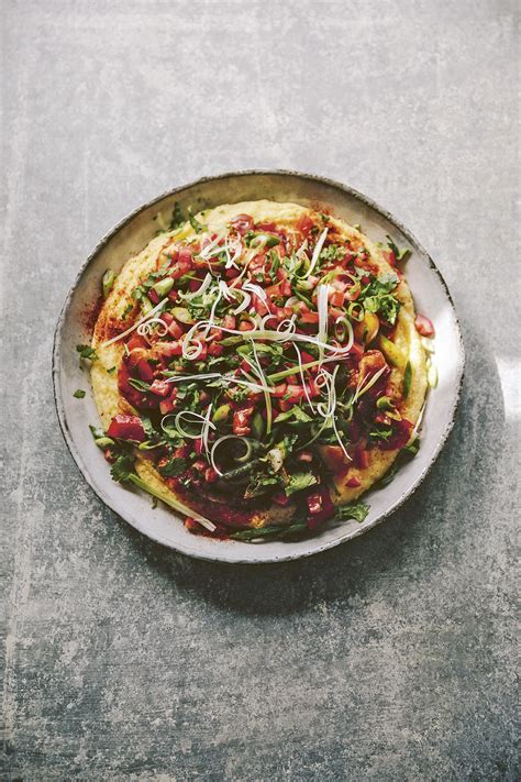 Food And Travel Magazine Chilli Prawns And Coriander Polenta