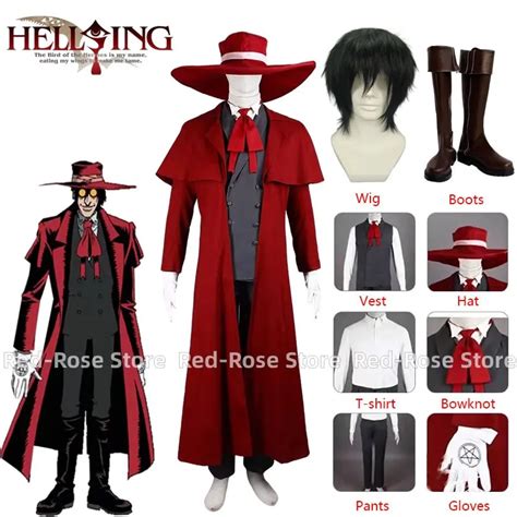 Alucard Hellsing Cosplay Costume