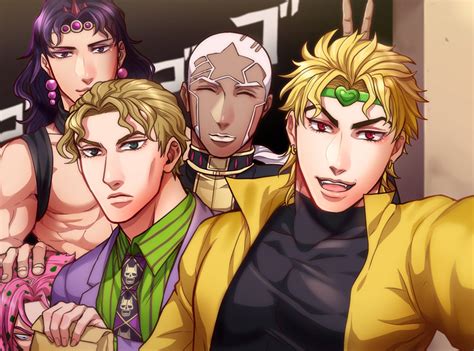 Dio Brando Kars Kira Yoshikage Diavolo And Enrico Pucci Jojo No