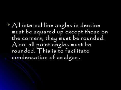 Class V Amalgam Cavity Ppt