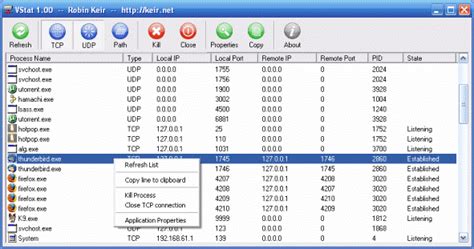 Download Vstat Gui Tool Similar To Netstat Teckin