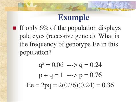 Ppt Hardy Weinberg Equilibrium Powerpoint Presentation Free Download Id 788638