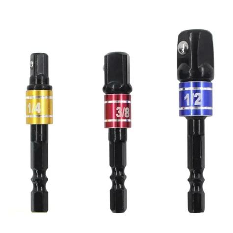 ADAPTATEUR PRISE Pcs Perceuse Douille Hexagonale Carré à Tête EUR
