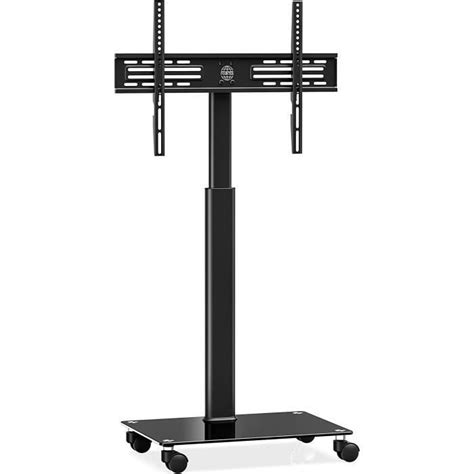 FITUEYES Chariot Support TV avec Roues pour Ecran de à Pouces Mueble TV Pied LED LCD