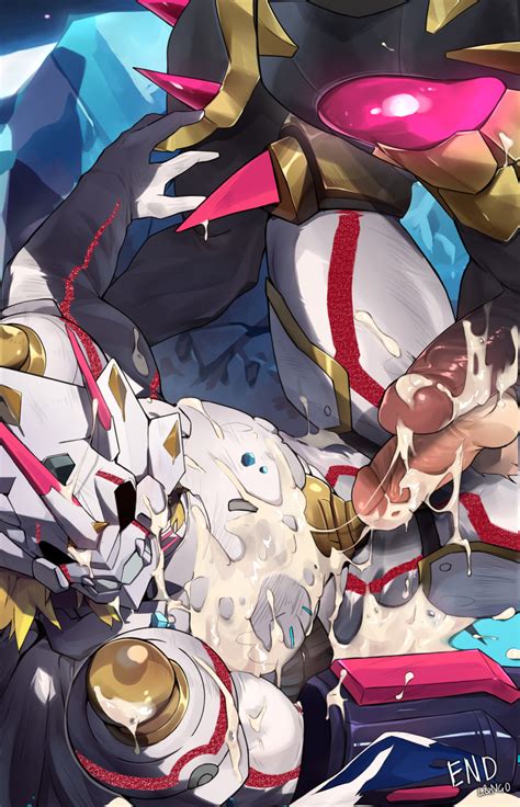 Rule 34 2boys Agnimon11803164 Armor Balls Bandai Namco Big Balls Big