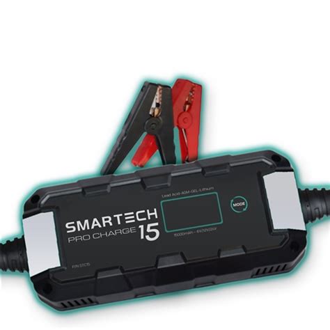 Smart Tech Pro Charge Intelligent Battery Charger 6 12 24v 15a Lift